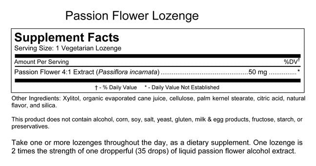 Protazen® Passion Flower Lozenges 50mg (Stress Support)